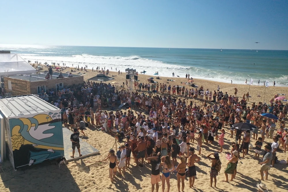 Jeremy Flores elogiado pela organização do Quiksilver Festival com um ...