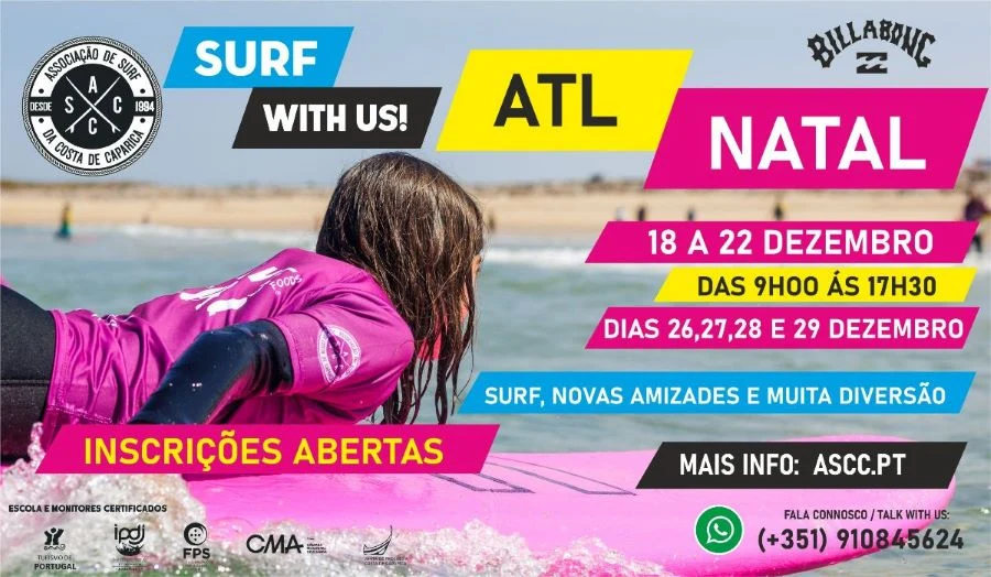 Estão abertas as inscrições para os ATL's de Natal da ASCC