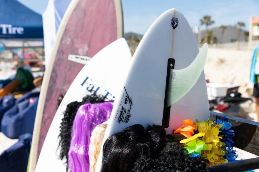 O Single Fin Hoe Down foi uma competição diferente, em que venceu quem ...