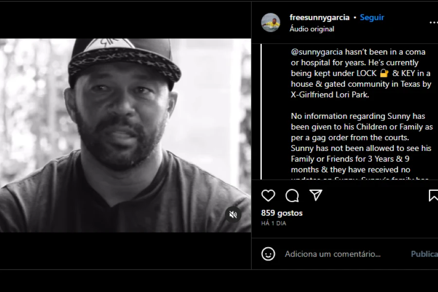 Free Sunny Garcia - Página de Instagram faz alegações preocupantes ...