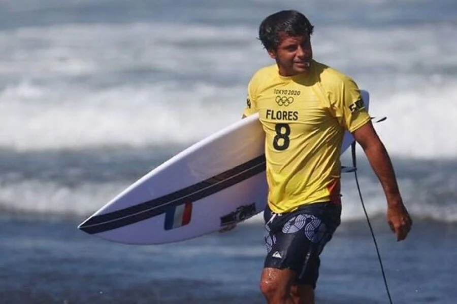 Jeremy Flores despede-se do Circuito Mundial de Surf da WSL