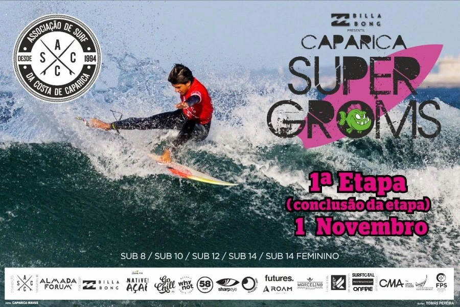 1ª Etapa do Circuito ASCC Super Groms será concluída no próximo 01 de ...