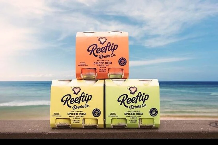 Reef Tip Drinks Co. - beber para salvar os recifes de coral?