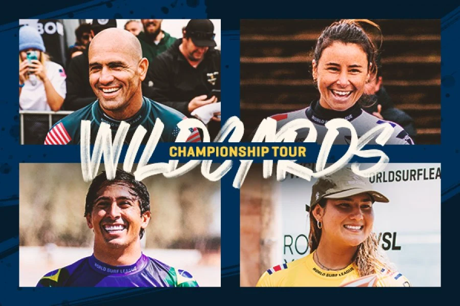 Kelly Slater (EUA) e Johanne Defay (FRA) recebem os WSL Season ...