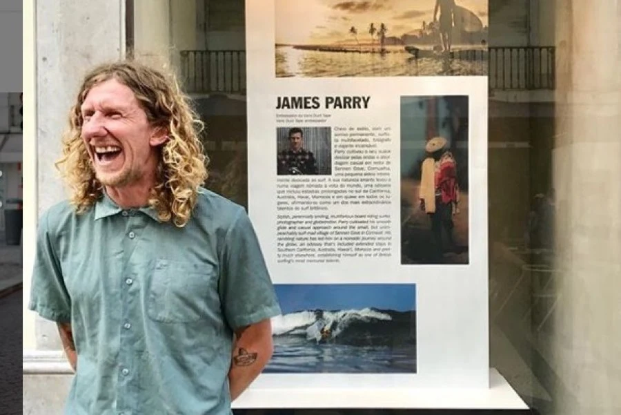 VIAGENS E SURF PELOS OLHOS DO MULTIFACETADO SURFISTA JAMES PARRY