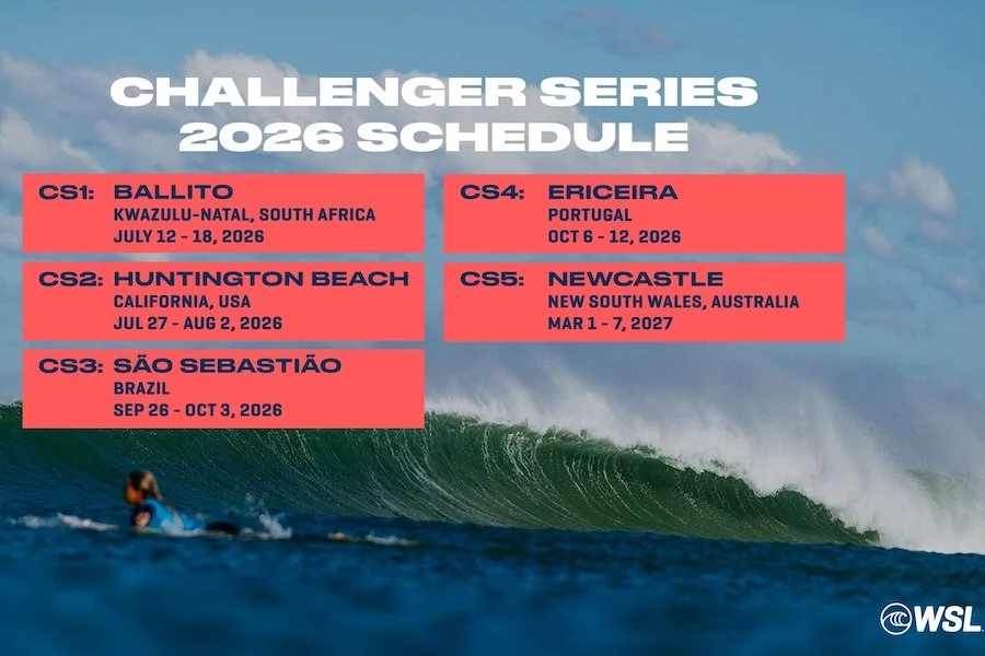 WSL anuncia Challenger Series 2026/27 com paragem na Ericeira e cria ...